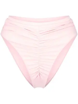 Giambattista Valli Ruched Bikini Bottoms - Pink