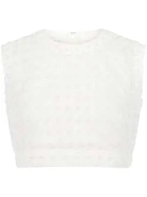 Giambattista Valli Cropped Camis Tanks For Women