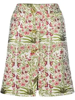 Giambattista Valli Floral Jacquard Mini Skirt