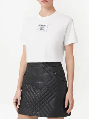 Burberry Label Cotton T-shirt