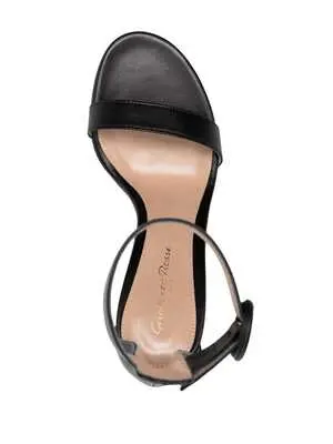 GIANVITO ROSSI Portofino 85mm Leather Sandals - Black
