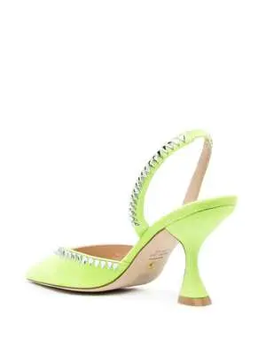 STUART WEITZMAN Gemcut Xcurve Slingback Pumps - Green