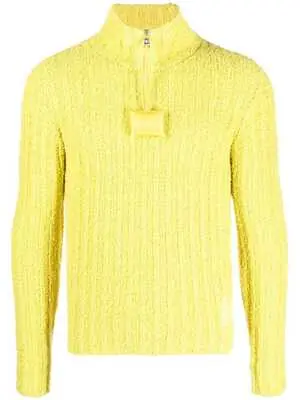 Moncler Ribbed High Neck Jumper