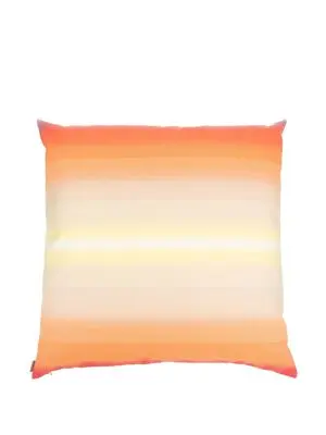 Missoni Tonga Gradient-effect Cushion - Orange
