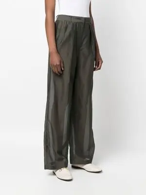 Fabiana Filippi Pleated Straight-leg Trousers