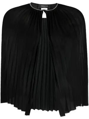 Fabiana Filippi Fully-pleated Button Blouse