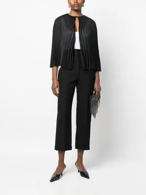 Fabiana Filippi Fully-pleated Button Blouse