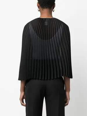Fabiana Filippi Fully-pleated Button Blouse
