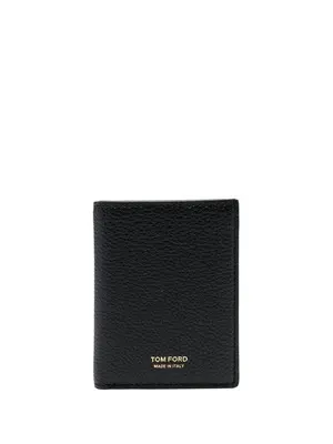 TOM FORD Grained-leather Wallet - Black
