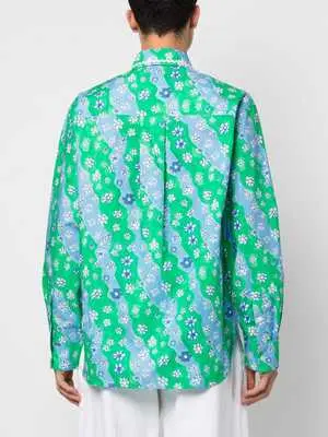 Marni Cotton Floral-print Shirt