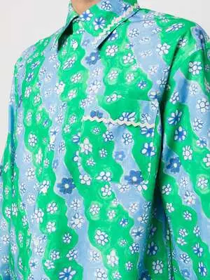 Marni Cotton Floral-print Shirt