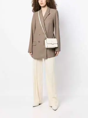 VALEXTRA Nolo Small Crossbody Bag - White