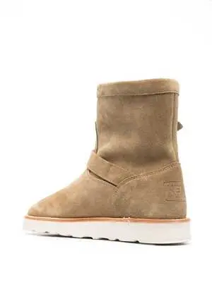Kenzo Buckle-detail Suede Boots