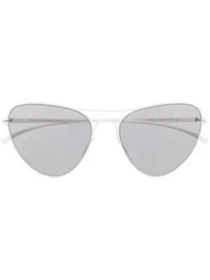 Mykita Aviator Sunglasses - White