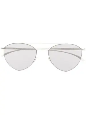 Mykita Round-frame Sunglasses - White