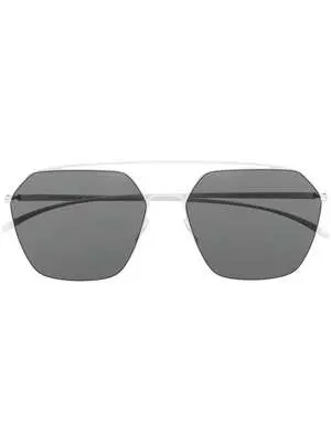 Mykita Tilla Geometric-frame Sunglasses - White