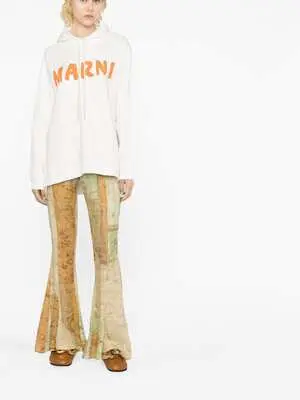 Marni Logo-print Cotton Hoodie