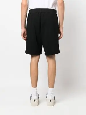 Dsquared2 Logo Print Cotton Shorts