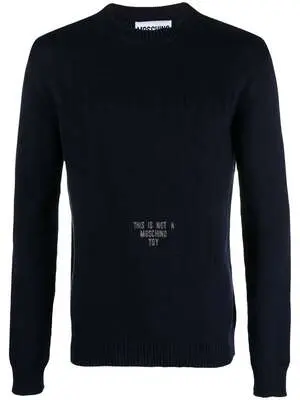 Boutique Moschino Round Neck Sweaters For Women