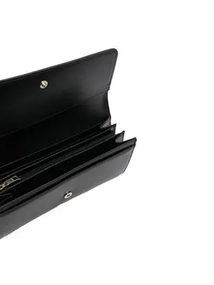 Furla Camelia Continental Xl Logo-plaque Grained Leather Wallet