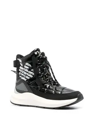 Emporio Armani Mountain Quilted High-top Sneakers