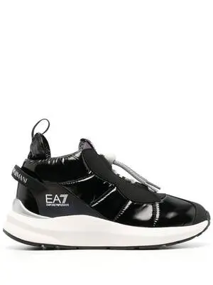 Emporio Armani Padded Mid-top Sneakers