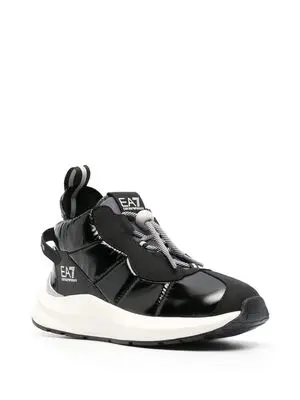 Emporio Armani Padded Mid-top Sneakers