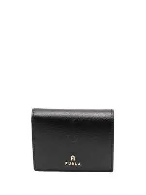 Furla Camelia Leather Wallet - Black