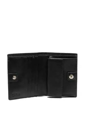 Furla Logo-plaque Bifold Wallet - Black