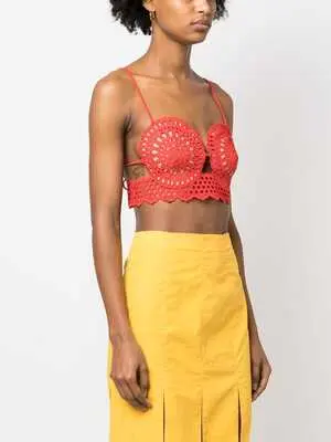 Stella McCartney Cut-out Detail Bralette Top
