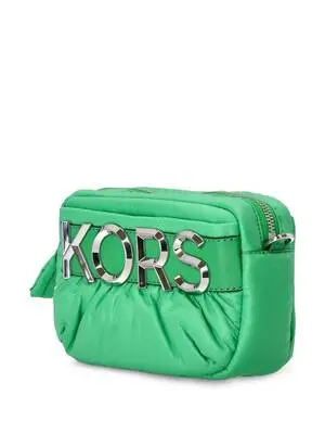 Michael Kors Logo-plaque Crossbody Bag - Green