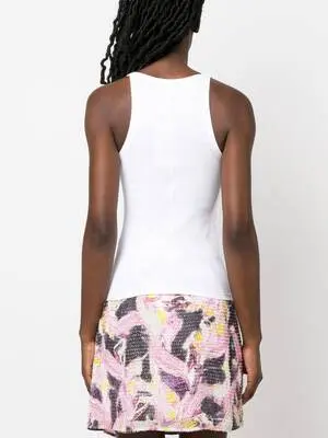 IRO PARIS Spaghetti-straps Cotton Top - White