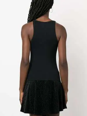IRO PARIS Spaghetti-straps Cotton Top - Black