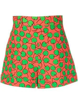 Moschino Patterned Mini Shorts