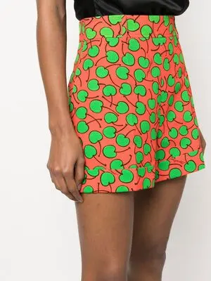 Moschino Patterned Mini Shorts