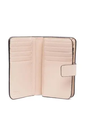 Furla Bi-fold Leather Wallet - Neutrals