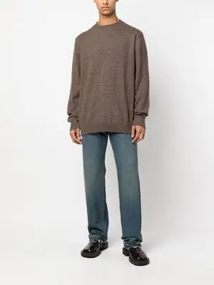 MAISON MARGIELA Alpaca-blend Jumper - Brown