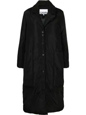 GANNI Single-breasted Coat