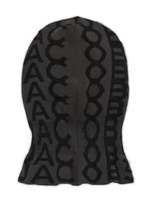 Marc Jacobs Monogram Balaclava - Black