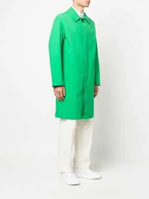 Mackintosh Single-breasted Midi Coat