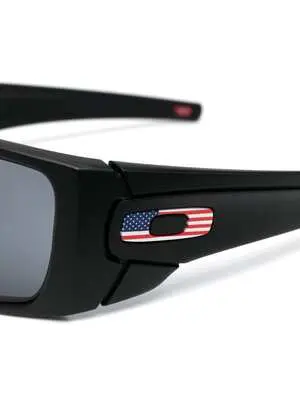Oakley Logo-plaque Sunglasses - Black