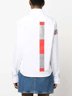 Heron Preston Logo-patch Cotton Shirt