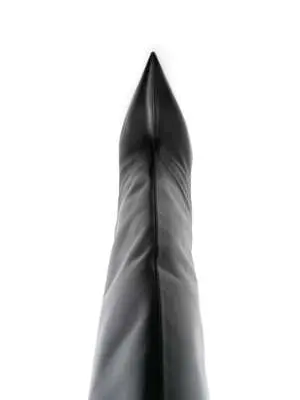 Attico Cheope Knee-high 105mm Boots - Black