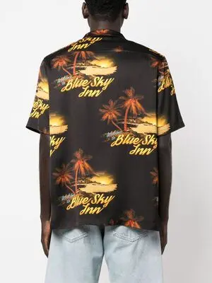 BLUE SKY INN Graphic-print Short-sleeve Shirt