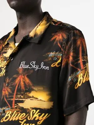 BLUE SKY INN Graphic-print Short-sleeve Shirt