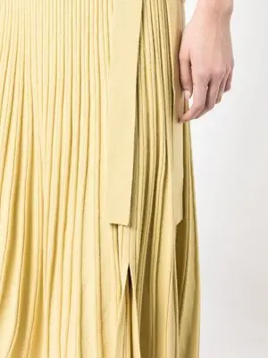 3.1 Phillip Lim Pleated Wool-blend Midi Skirt