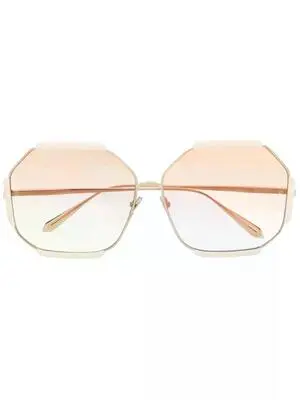 Linda Farrow Margot Oversize-frame Sunglasses