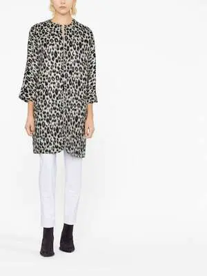 Isabel Marant Ometia Leopard-print Coat