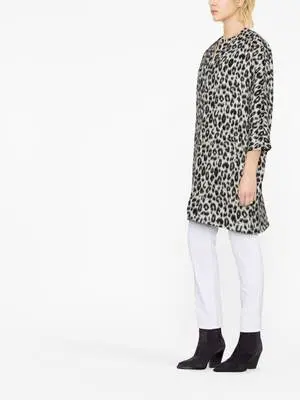 Isabel Marant Ometia Leopard-print Coat