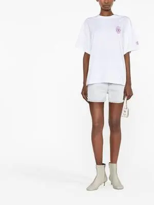 STAND STUDIO Motif-print Short-sleeve T-shirt - White